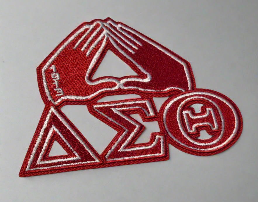 Delta Sigma Theta Sorority Inc., Embroidered Patch - MID (4x3 ...